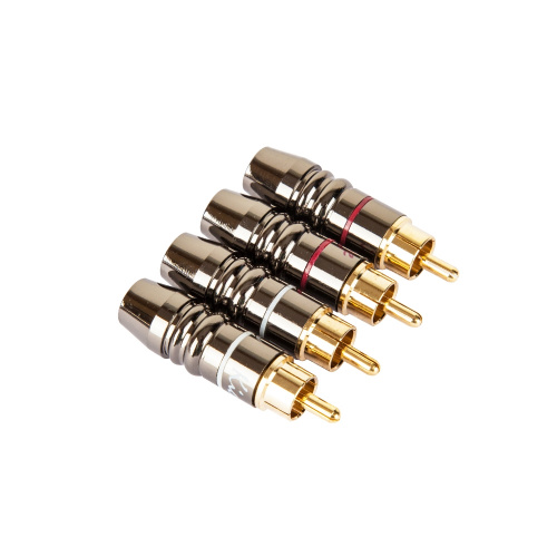 Kicx RCA-4M | RCA коннектор (father) Kicx RCA-4M - LOUD SOUND